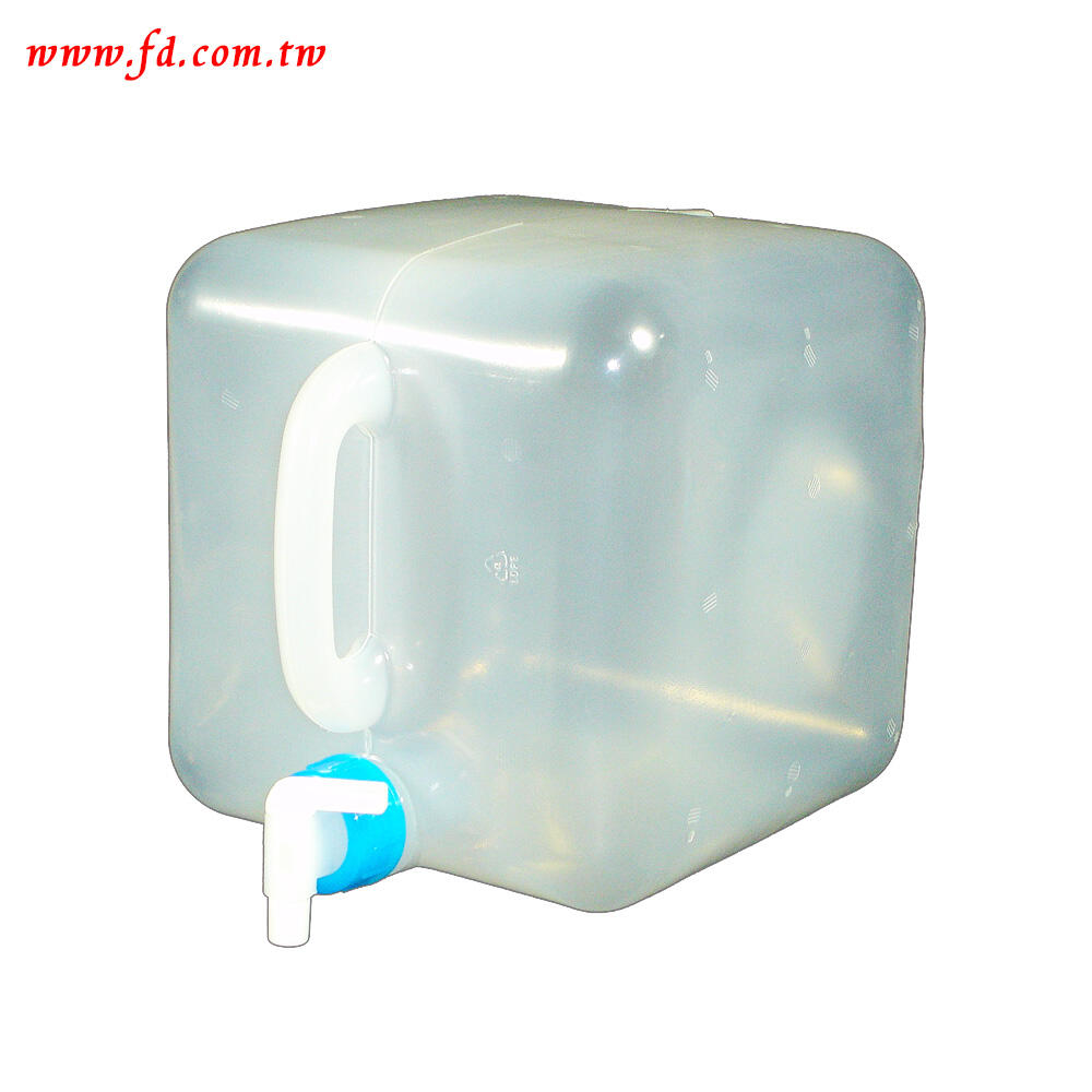 10 Liter / 2.5 Gallon Foldable Jerry Can: WA10 - Fu Deng Plastic