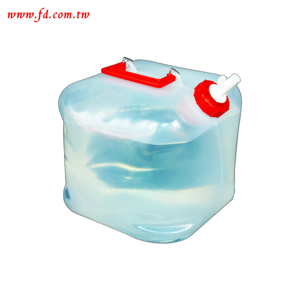 10 Liter / 2.5 Gallon Disaster Relief Folding Jerry Can: WB10B - FD